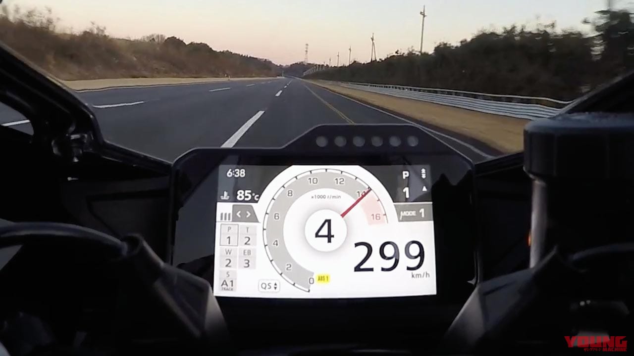 HONDA CBR1000RR-R賽道測試影片公開，4檔直上299km/h！