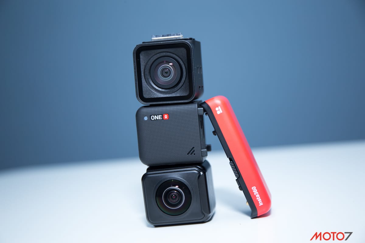 Insta360 ONE R開箱：紀錄賽道精彩瞬間無死角！