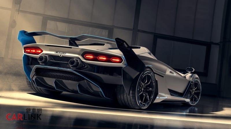 LAMBORGHINI SC20美到不真實，一絲不掛才是真上空！