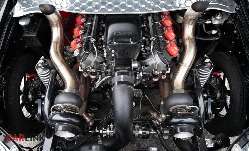 HONDA Civic「神車改」V8雙渦輪後驅版，「1hp」只負擔「1.40kg」！