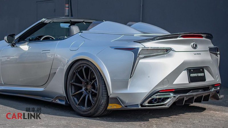 LEXUS LC500絕美「Speedster」外觀改式樣，有「雙峰」就迷人！