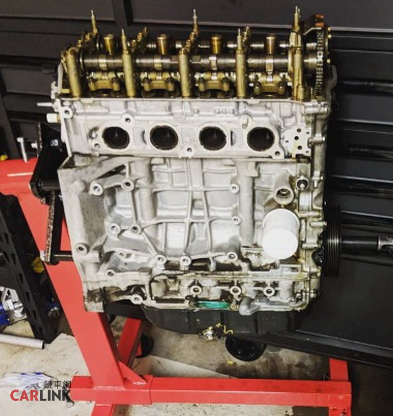 HONDA K24最奇葩之「雙顆合體」K48式樣，「直四＋直四＝V8」！