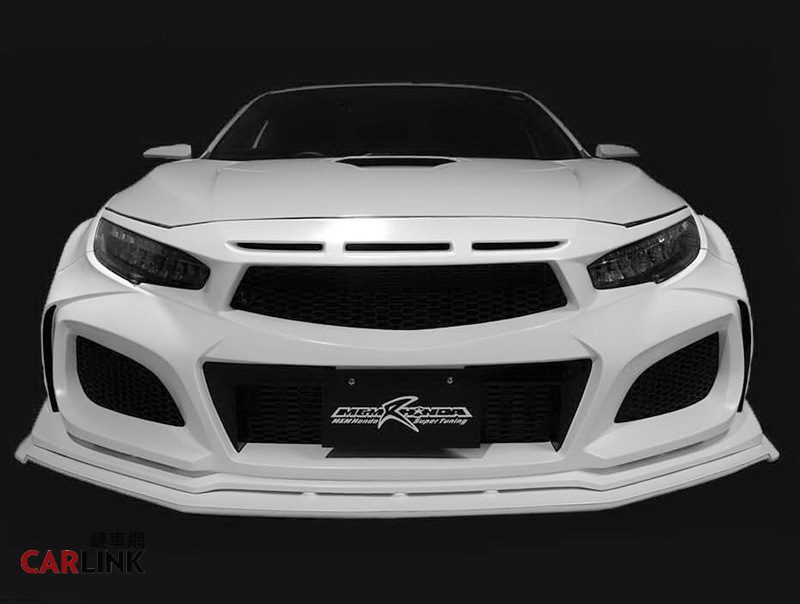 HONDA FK8 Type R外觀「內斂風」之M＆M Honda Racing寬版套件！