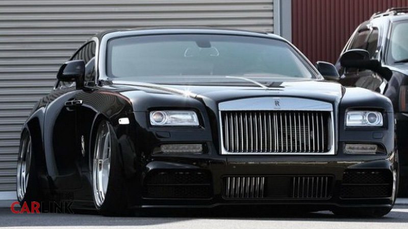 ROLLS-ROYCE Wraith另類震撼「Bagged低趴改」，看似內斂卻招搖！