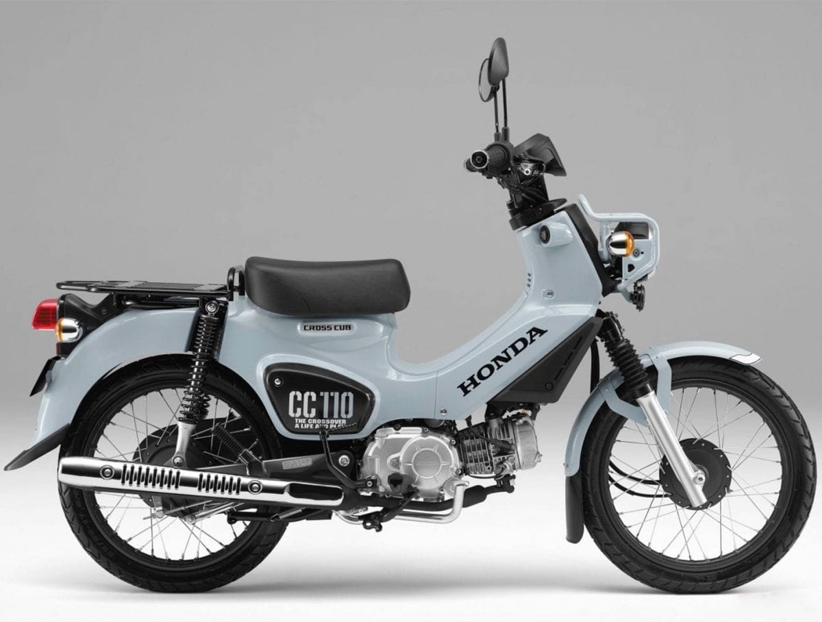 2021 HONDA CROSS CUB 110 限量兩千台「Puco藍」新色推出！ | 癮車報