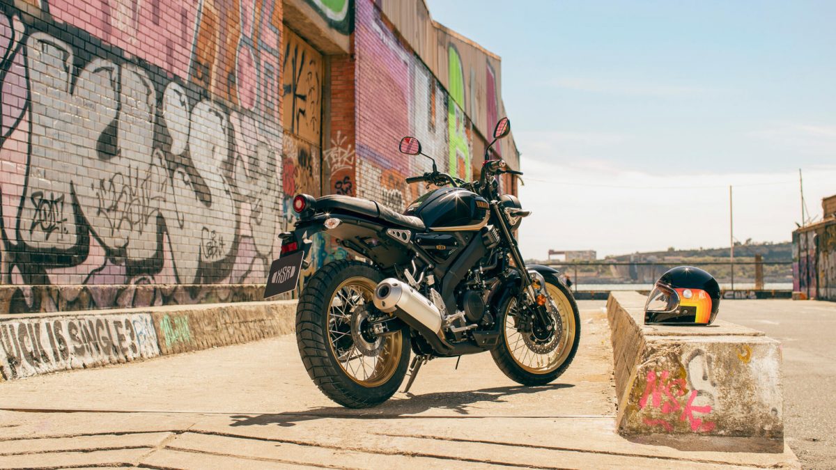 2023 YAMAHA XSR125 Legacy歐洲發表：復古金色鋼絲框上身！