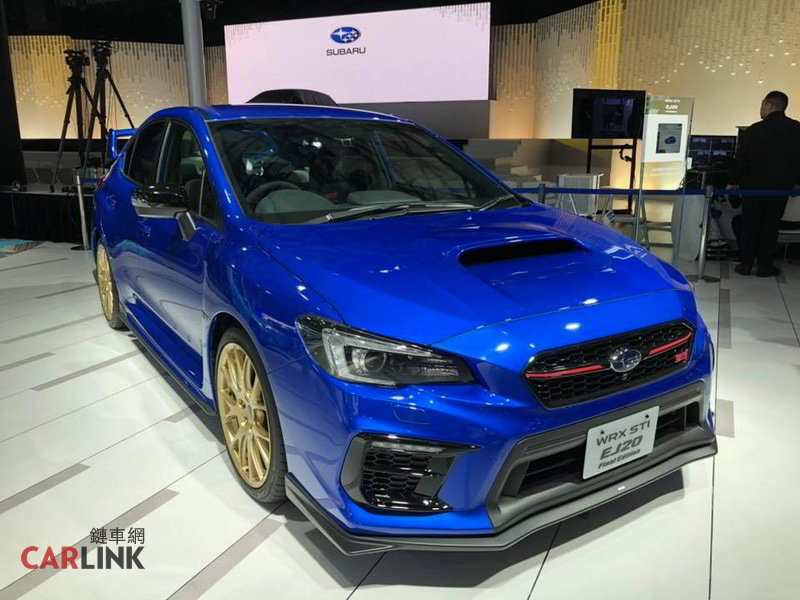 SUBARU WRX STI「EJ20 Final Edition」現身 STI「最強2.0引擎」的告別！