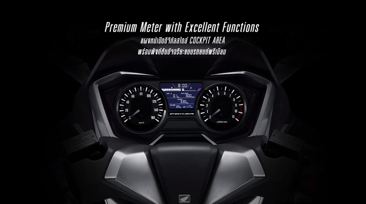 2020 HONDA FORZA 350 泰國改款發表：排氣量提升，配備小幅新增！ – 癮車報
