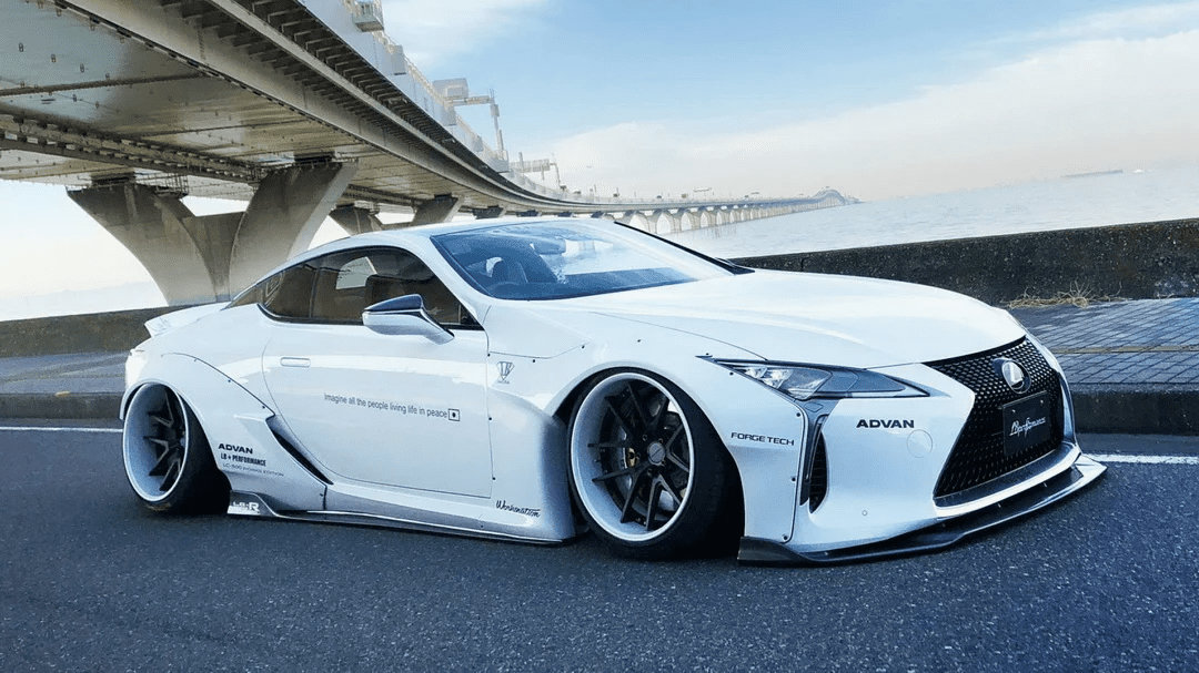 寬體LEXUS LC500張狂登場，Liberty Walk東洋暴力紳士