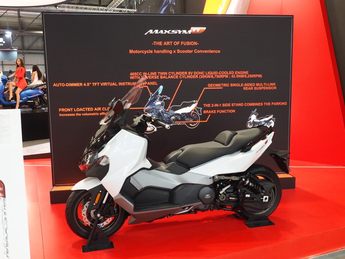 SYM雙缸旗艦跑旅Maxsym TL榮耀回歸米蘭車展 進軍歐陸市場！
