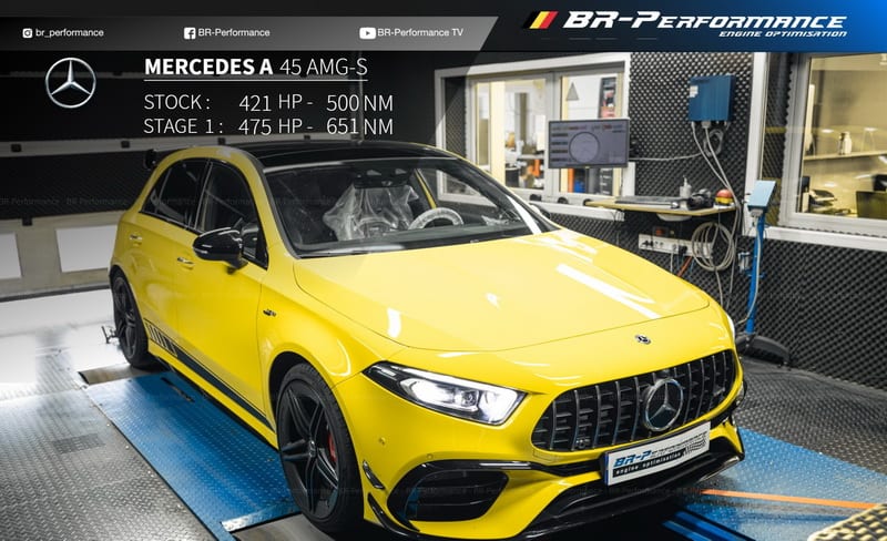 MERCEDES-AMG「新鋼砲王」A45 S「Stage 1」電腦改式樣，扭力「破650Nm」！