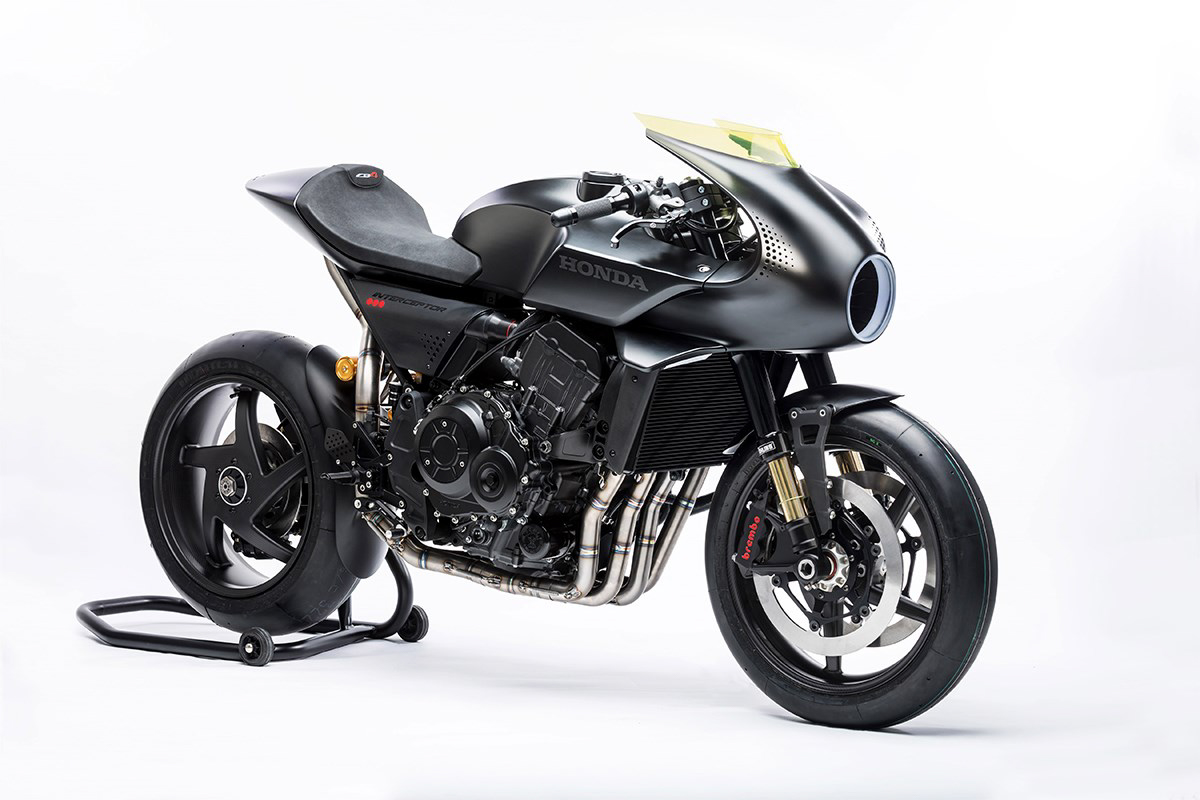 咖啡。復古。新詮釋 HONDA CB4 Interceptor Concept