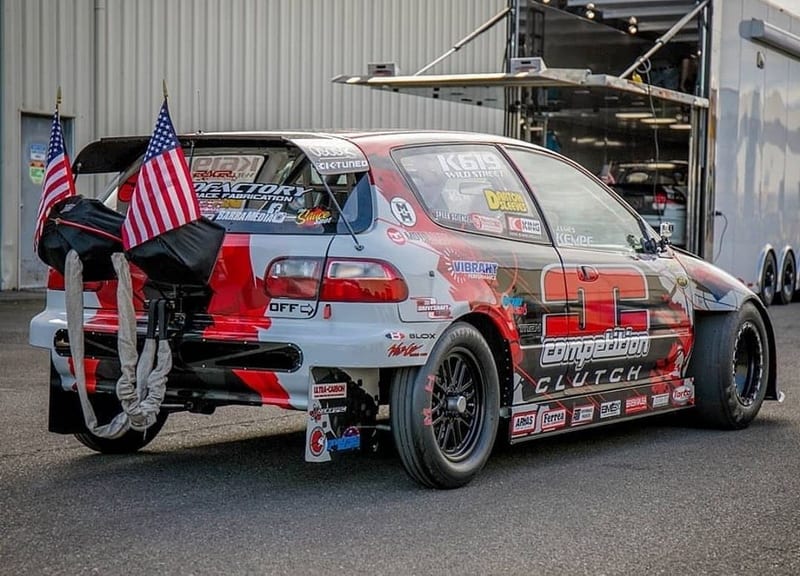 HONDA Civic最速「零四霸主」撞車！2000hp「老喜美」的最後回顧！