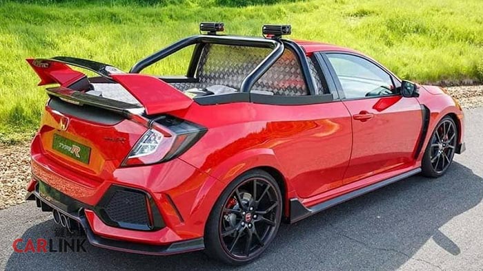 HONDA FK8 Type R最異類「貨卡版」，堪稱最速前驅皮卡！？