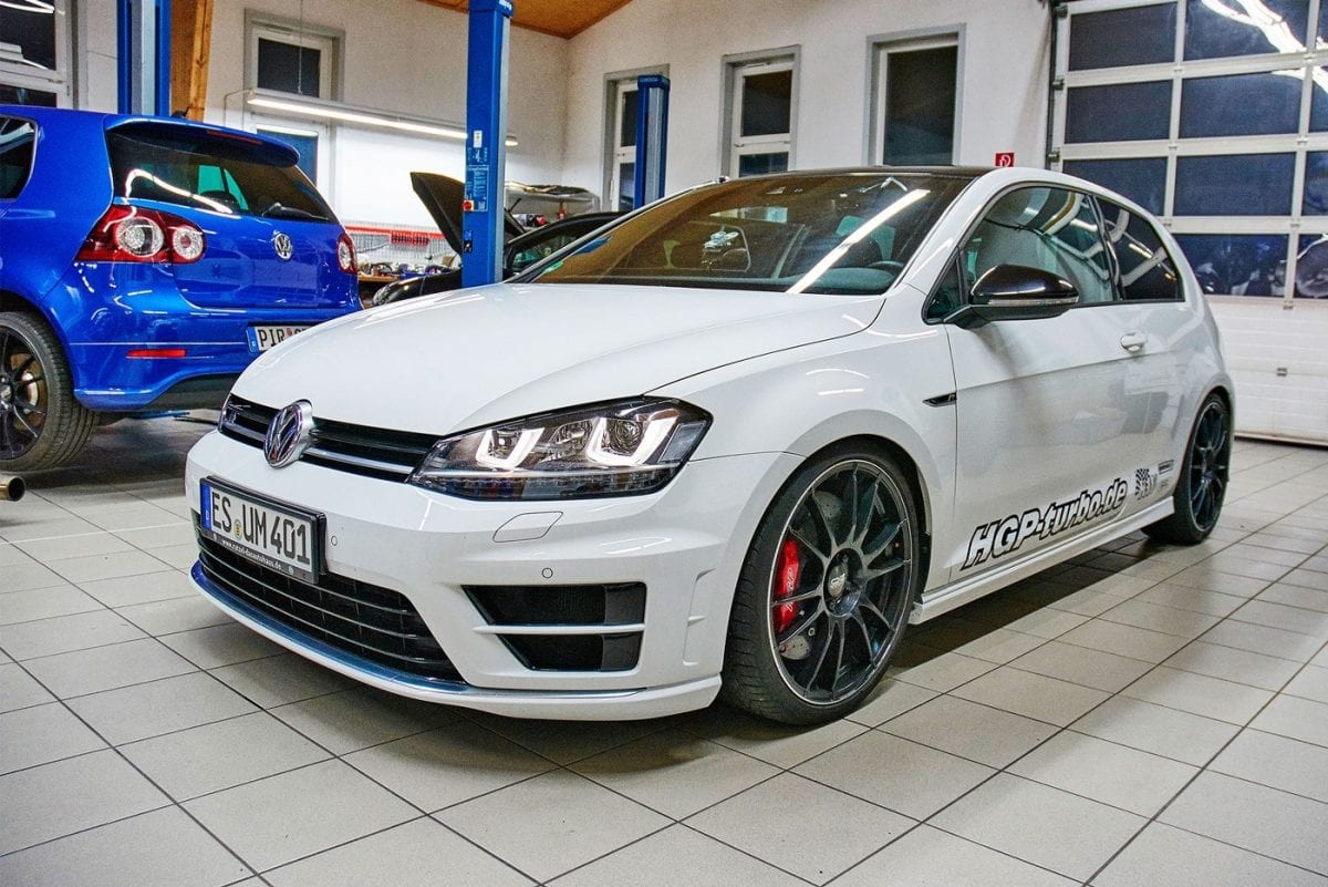 VW Mk7 Golf R 在德國高速公路跑出極速 354 km/h