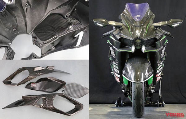 「Ninja H2」碳纖維套件釋出：比頂級更頂級！