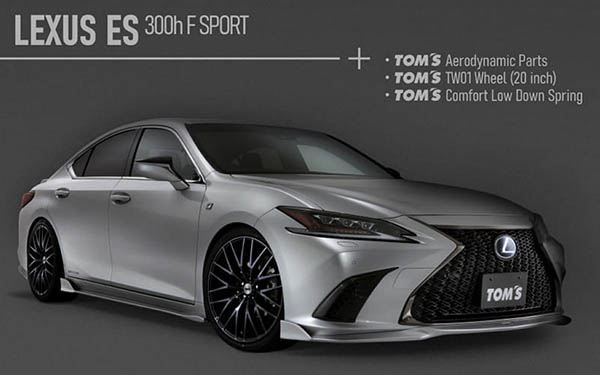 LEXUS ES 300h Tom’s推出F SPORT專屬改裝方案，再添跑格氣息