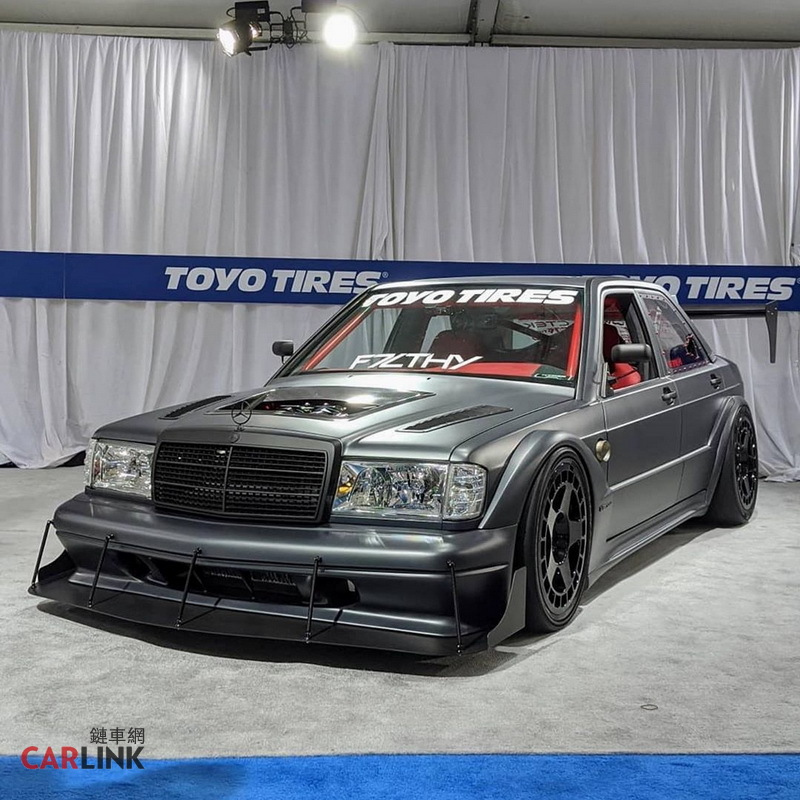 MERCEDES W201 190E破千匹史上最狂「霸告」「Devil EVO Edition」