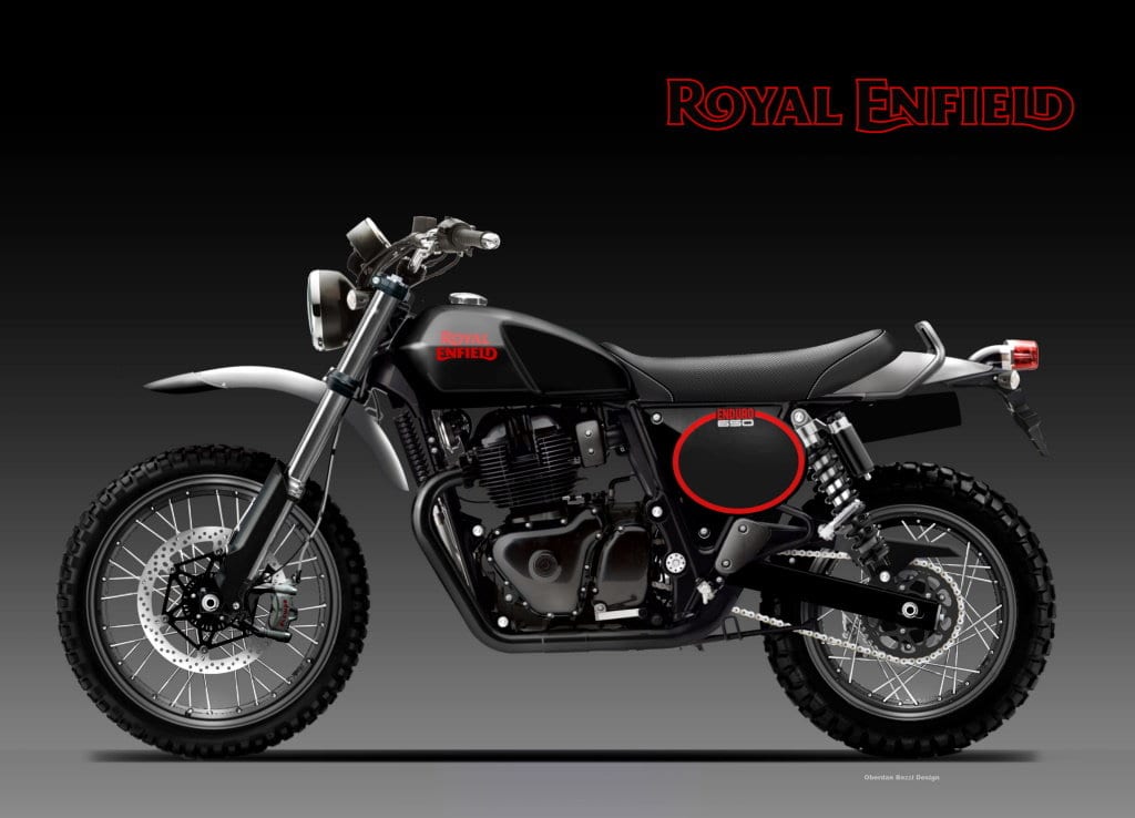 ROYAL ENFIELD「650 ENDURO」概念款，皇家耐力式樣！