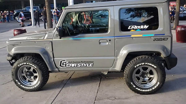 SUZUKI Jimny植入大蝸牛 強制進氣越野小皇帝現身SEMA